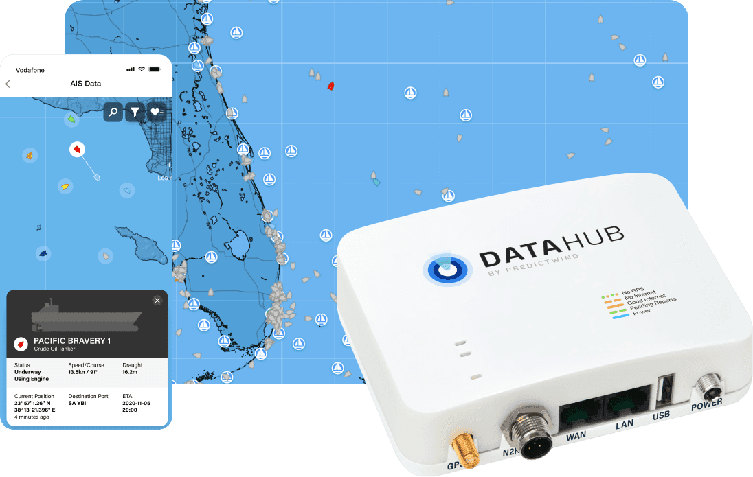 View over 280,000 boats, worldwide · PredictWind