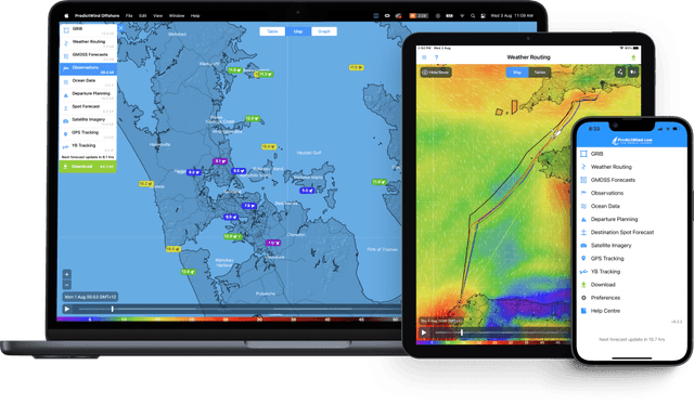 Offshore App · PredictWind