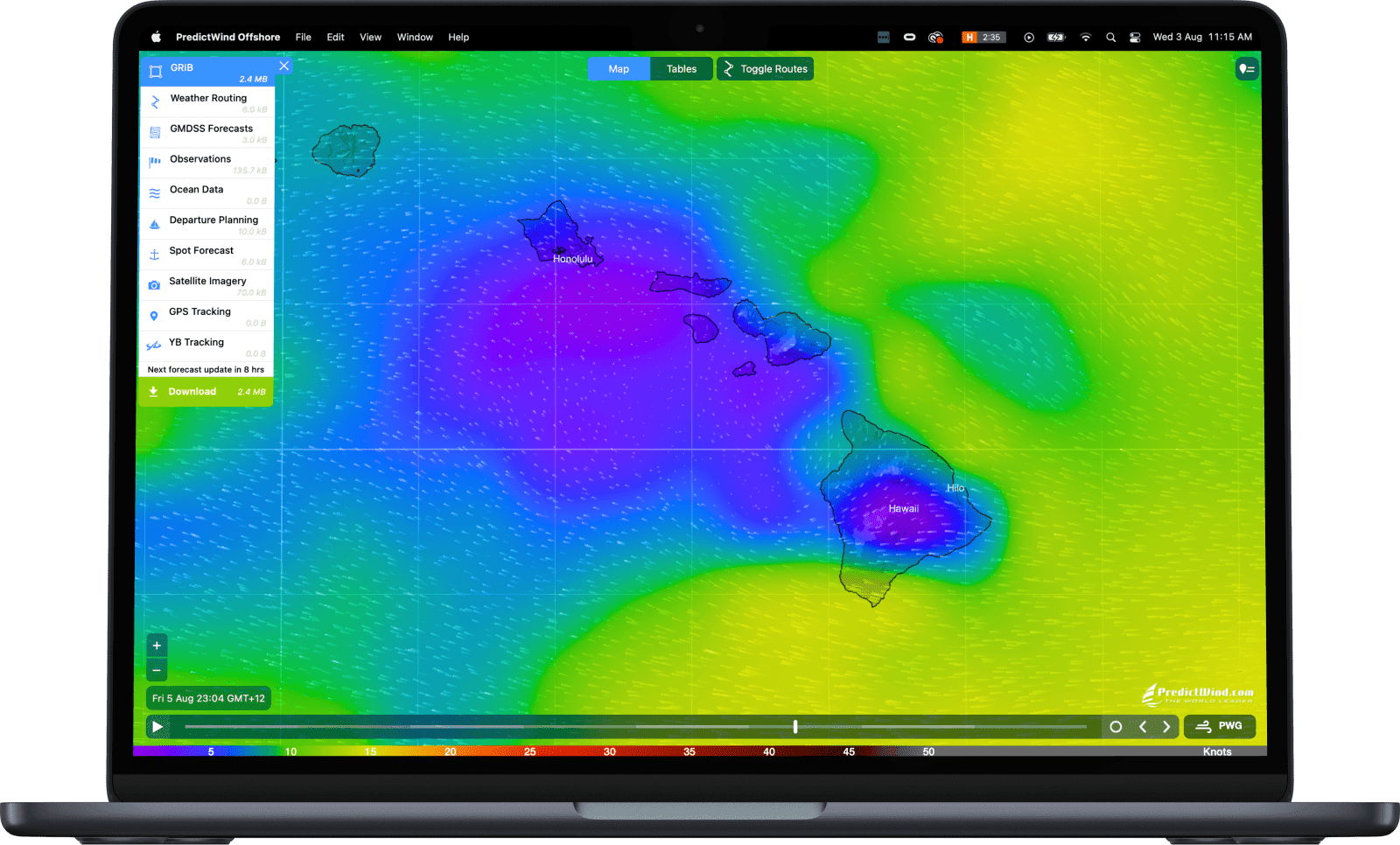 Free GRIB Viewer · PredictWind