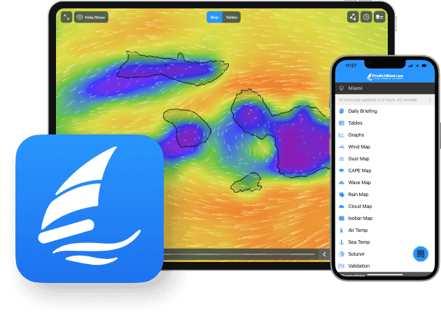 PredictWind App · PredictWind